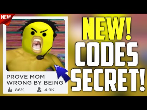 FUTURE CODES!! | *NEW* ROBLOX PROVE MOM WRONG BY BEING A FAMOUS STREAMER CODES 2023!