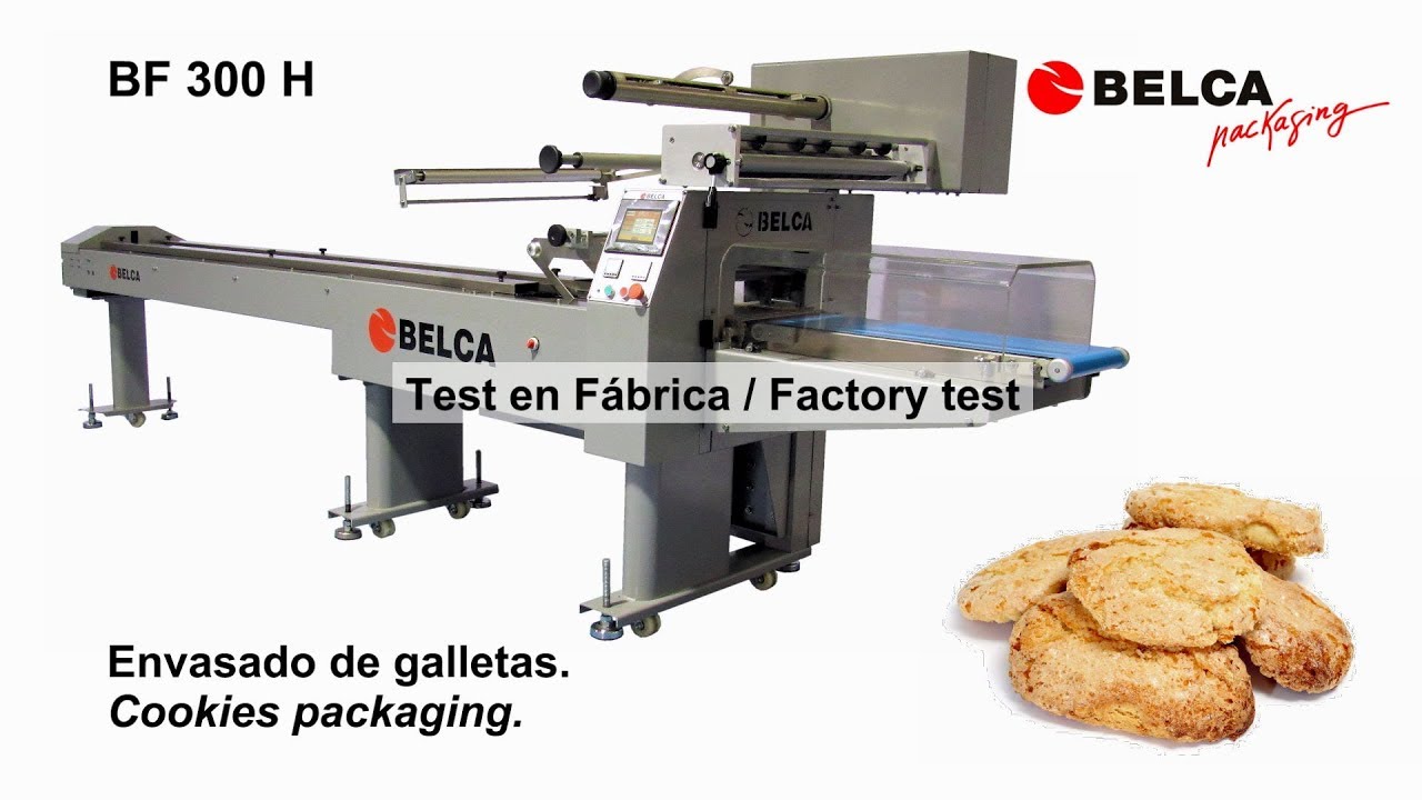 Commissioning and final control of BF 300 H for biscuit packaging - BELCA