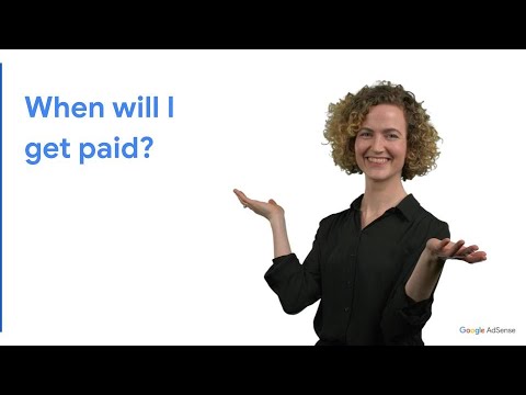 When will I get paid with AdSense?