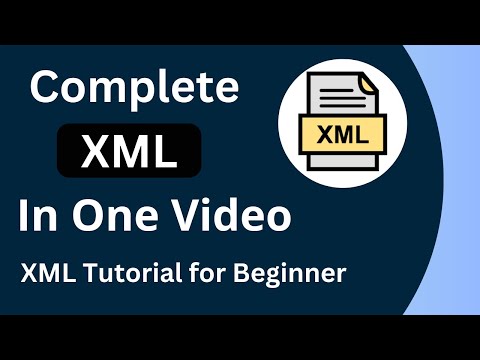 Complete Video of XML | XML Tutorial for Beginners | Sirf 10 Minute Me | Hindi | Xml |