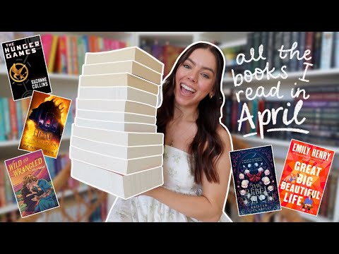 let's talk about the books I read in April 📚 new 5 stars, re-reads & more *April wrap-up!*