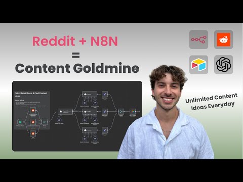 Reddit is a Content Goldmine (N8N + Reddit)
