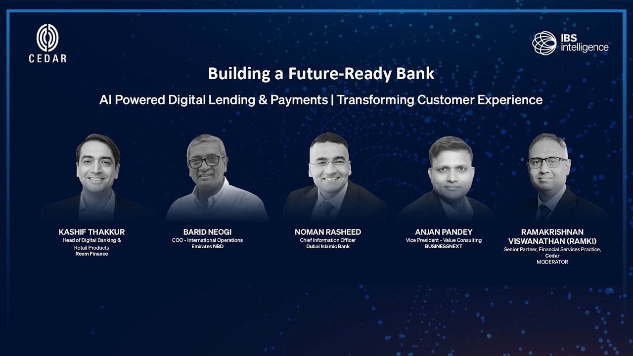 Panel 4 AI-Powered Digital Lending & Payments: Transforming Customer Experience | Dubai 2025