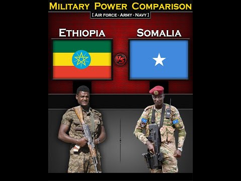 Ethiopia vs Somalia | Military Power Comparison 2024 | Global Power