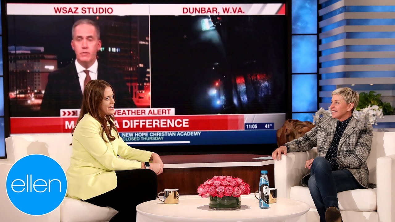 Reporter Who Got Hit by Car on Live TV Tells the Story on Ellen, “She ...