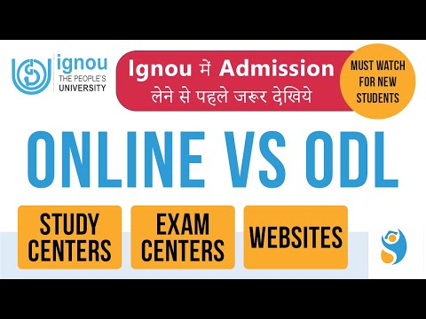 Ignou Online & ODL mode | Ignou Online और ODL मोड में difference क्या है?