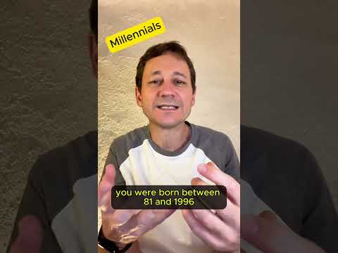 Are you a millennial? Baby boomer? Gen Z? Gen X?? Let me know in the comments!