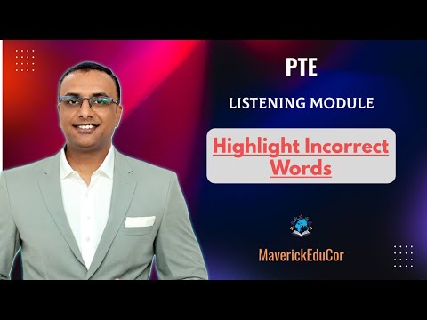 GRAB Easy Marks in PTE Highlight Incorrect Words - Tips and Tricks