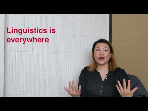 Dr. Claudia Wong on The Wonder of Words (LING 111)