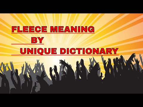 Fleece meaning