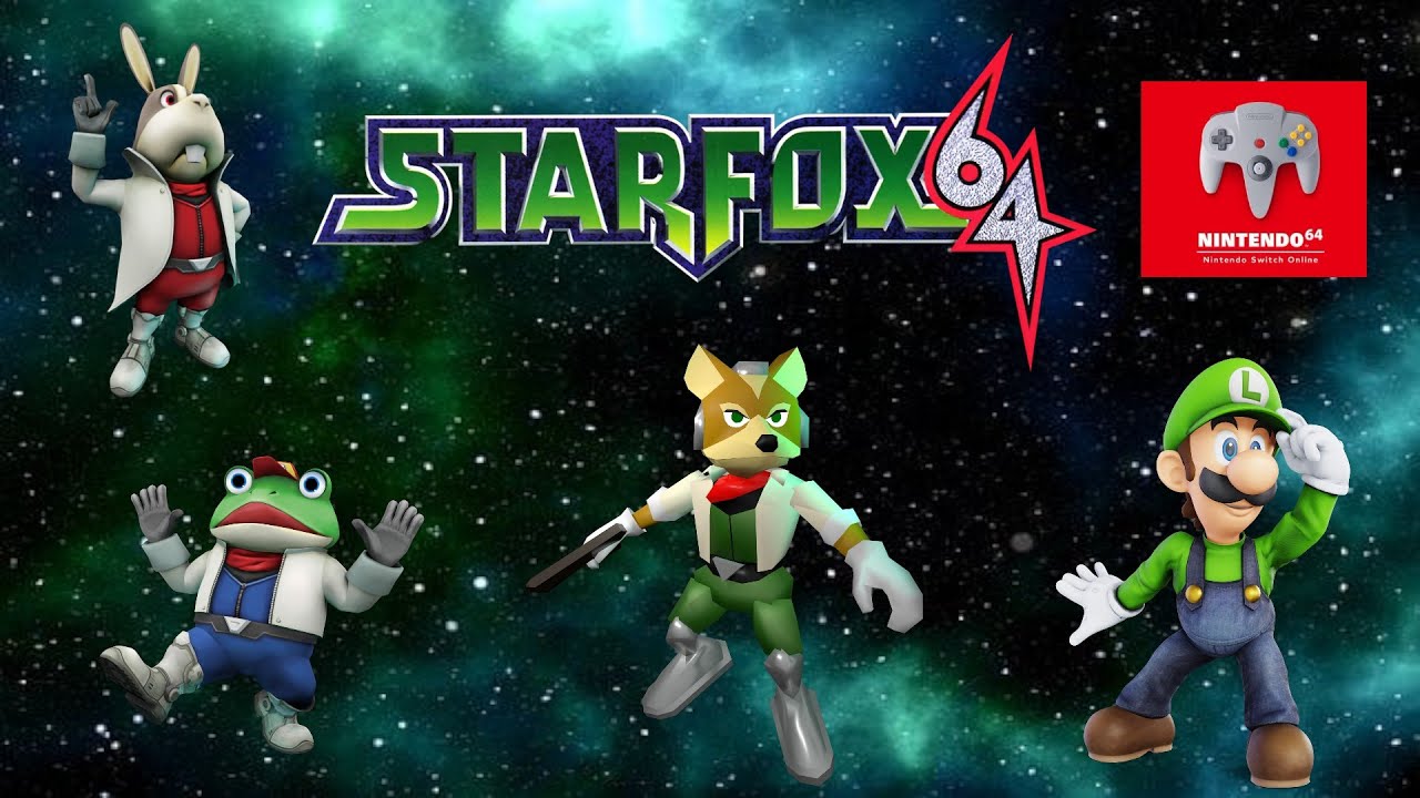 Star Fox 64 (N64 Switch Online) Full Playthrough Live Stream (Blind) Adventure Of Star Fox In Space