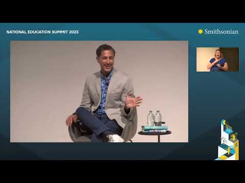 Keynote: Maulik Pancholy, in conversation with Smithsonian Educator Andrea Kim Neighbors