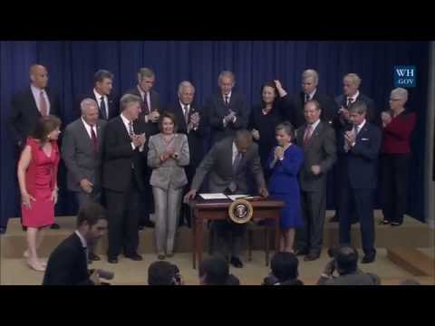 President Obama signs the Frank R. Lautenberg Chemical Safety for the 21st Century Act