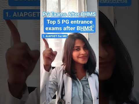 Entrance Exams that you can give after BHMS
