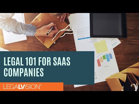 [AU] Legal 101 for SaaS Companies | Software as a Service Business Contracts | LegalVision
