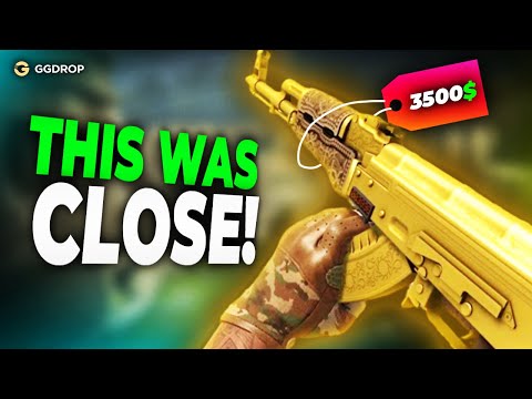 GOLD ARABESQUE WAS SO CLOSE! - GGDrop Promo Code 2024 - GGDrop CS2 Case Opening