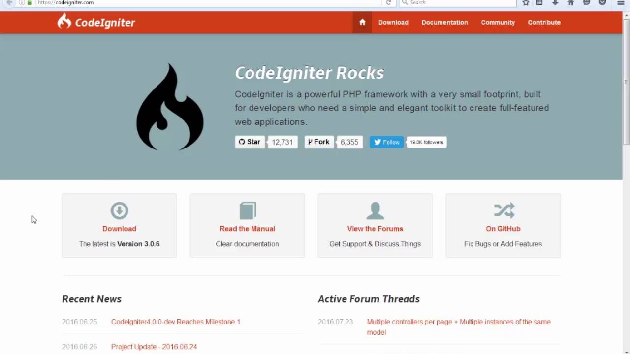 CodeIgniter tutorial for Beginners 1  Introduction