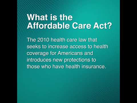 Health Insurance Terms Explained: Affordable Care Act