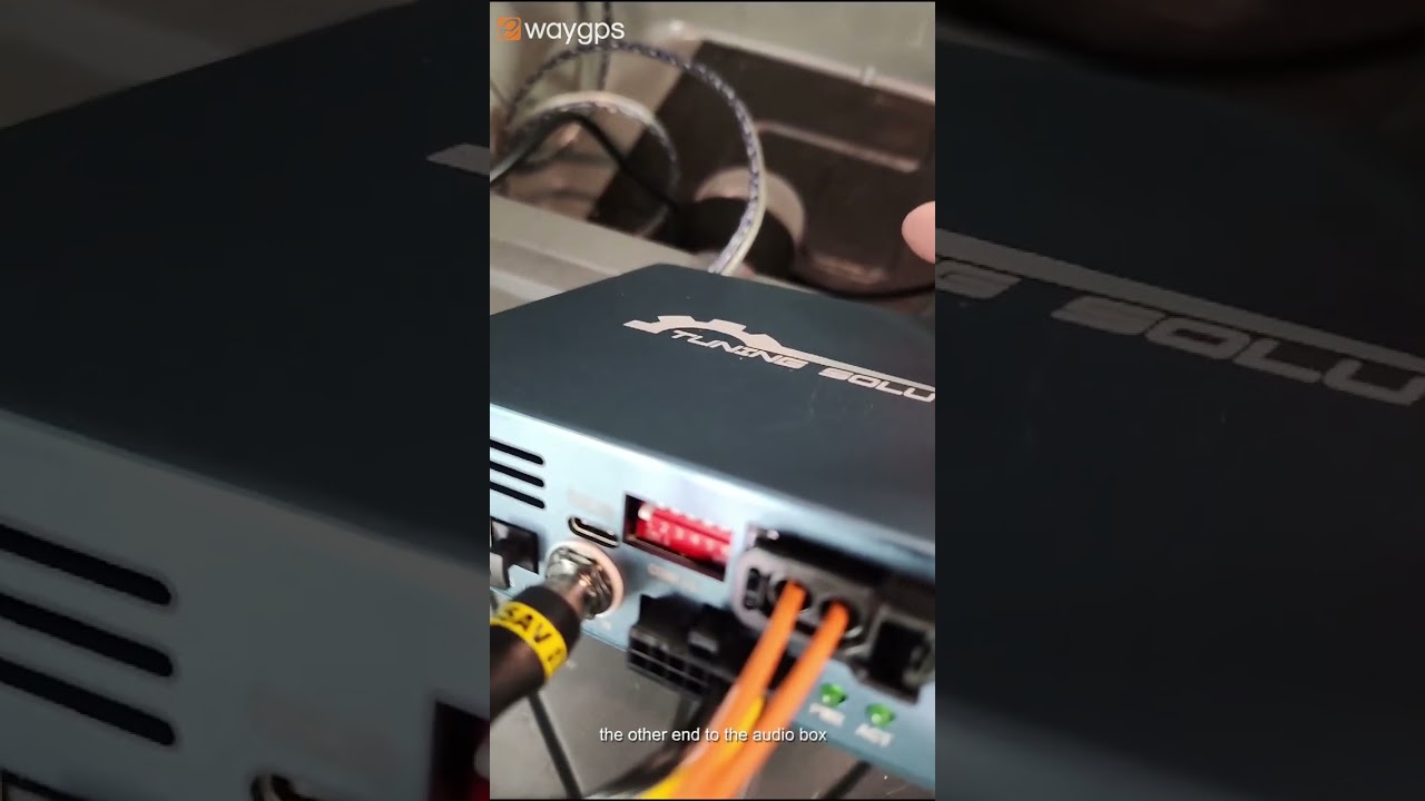 android screen + audio box installation