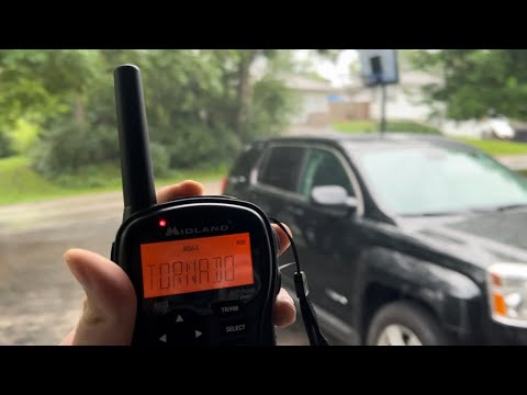 TORNADO WARNING FOR MY AREA + SIRENS + PDS CONFIRMED TORNADO IN CHICAGO!!! (EAS #1,549-1550) 7/12/23