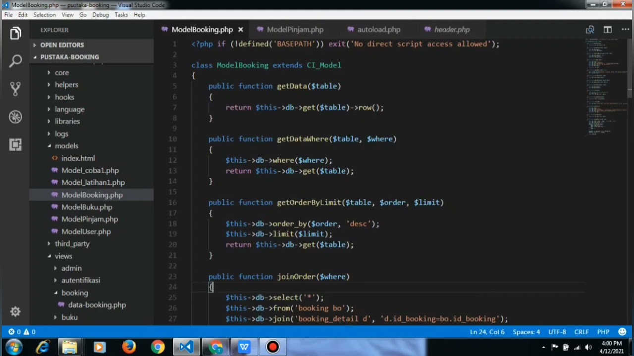 Web Programming III (Pertemuan 4)