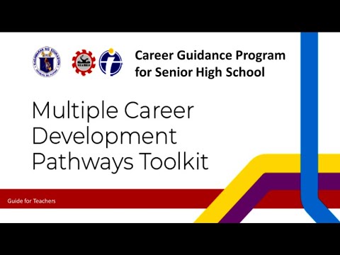 Career Guidance (MCDP) Toolkit for Grade 11 Teacher's Guide (1st Quarter Week 5 to 7)