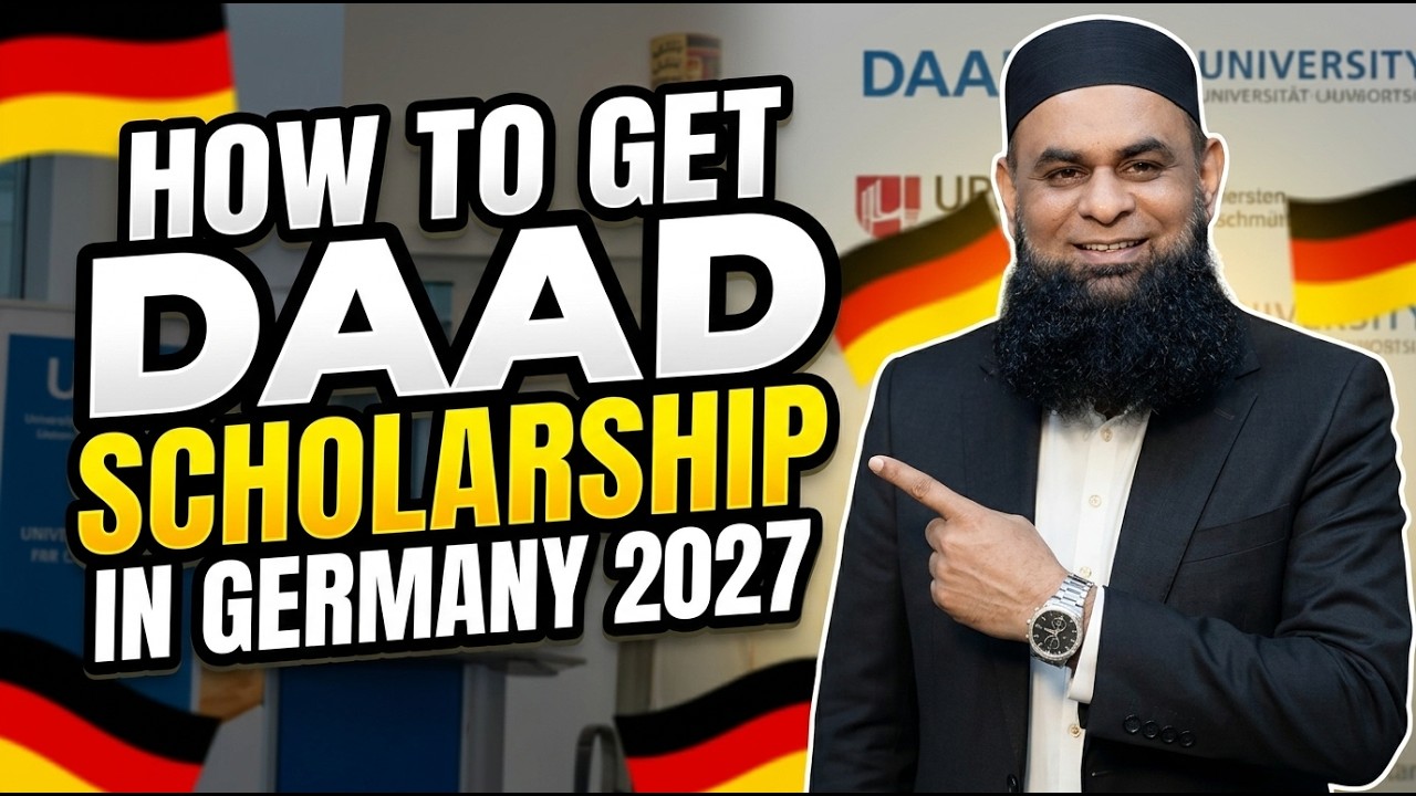 Scholarship in Germany 2027 I DAAD Scholarship 2027 | Complete Process Step-by-Step