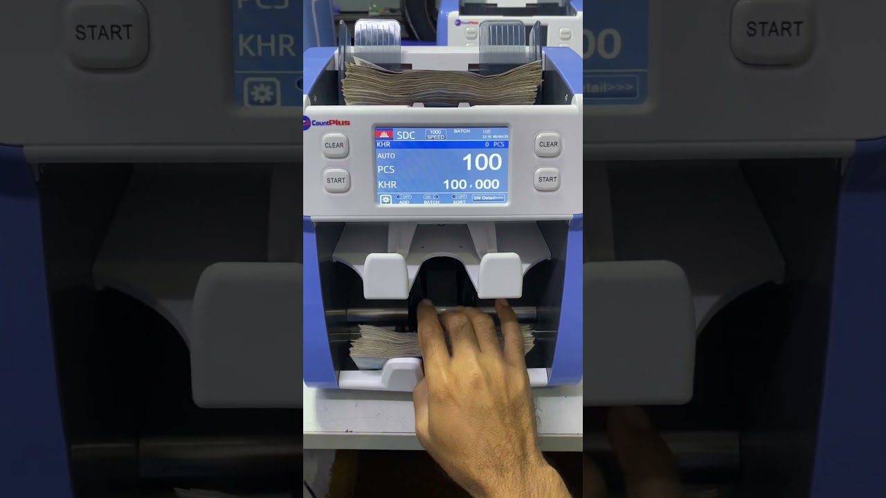 Banknote sorter CPS-220 #billcountermachine #counterfeitnote #machine