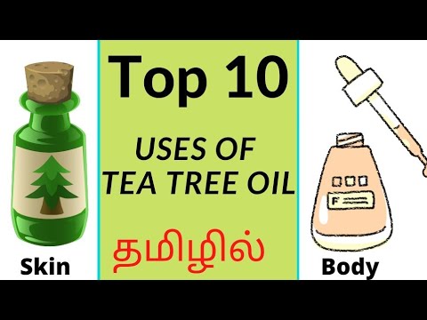 10 Uses Of Tea Tree Oil|Tea Tree Oil Benefits&Uses In Tamil|Tea Tree Oil Hacks For Skin& Body