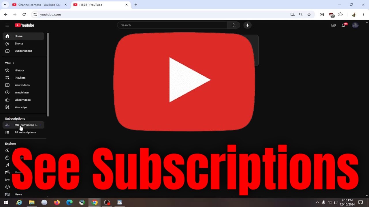 How to See Your YouTube Subscriptions List [Guide]