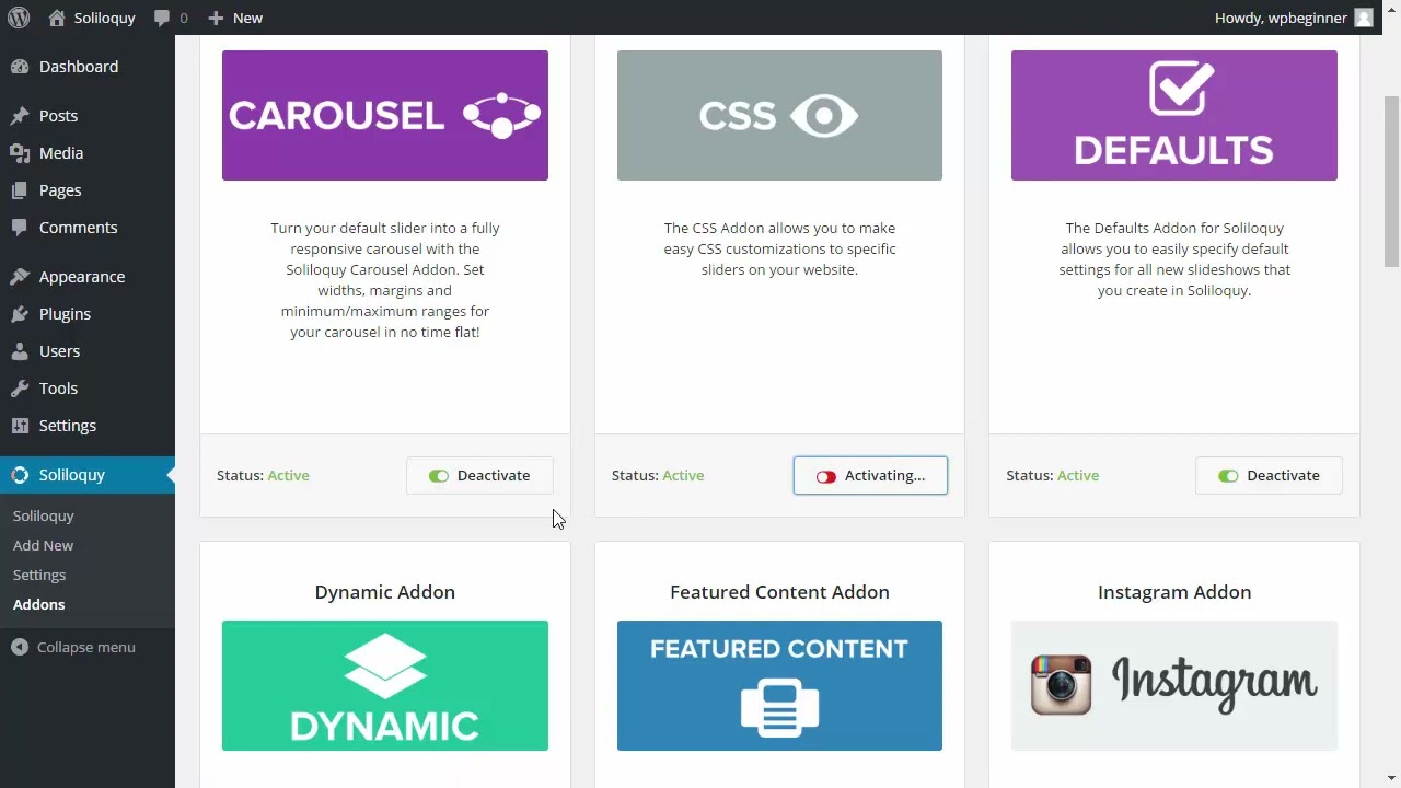 Soliloquy CSS Addon