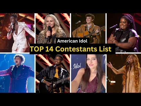 American Idol 2025 Top 14 Contestants List with Pictures | Voting Results
