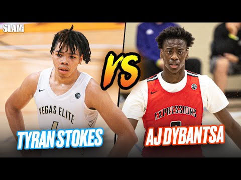 The Top 2 Rising Sophomores Battle at Peach Jam ππ₯ | #1 AJ Dybantsa vs #2 Tyran Stokes π¨