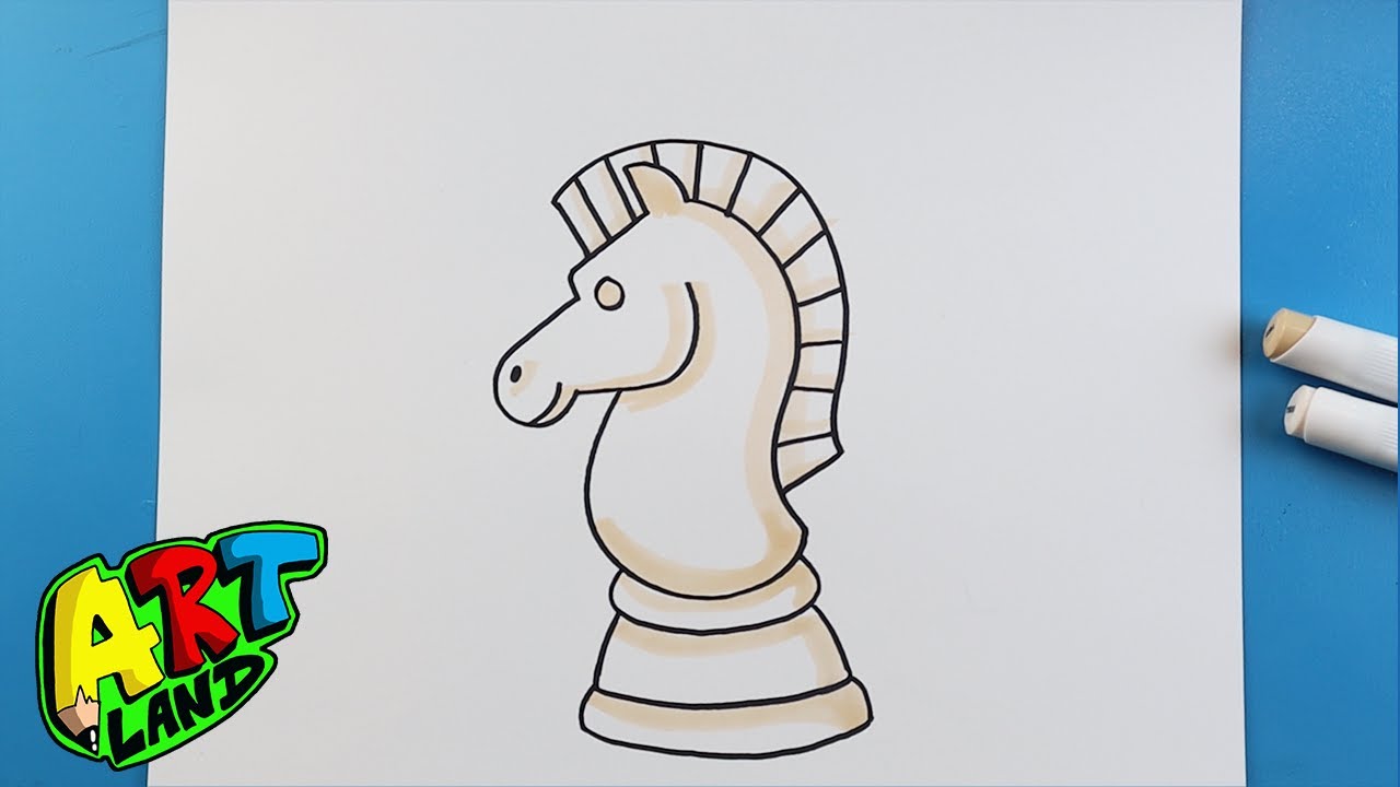 How to Draw a CHESS PIECE