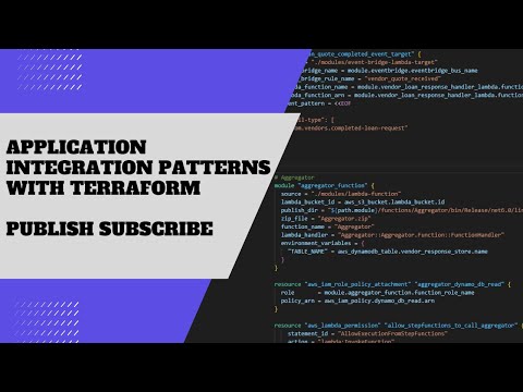 Publish/Subscribe on AWS with Terraform, .NET 6 and serverless