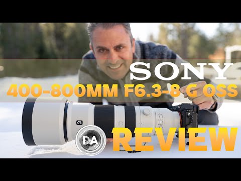 Sony 400-800mm: Quite good value (SEL400800G)