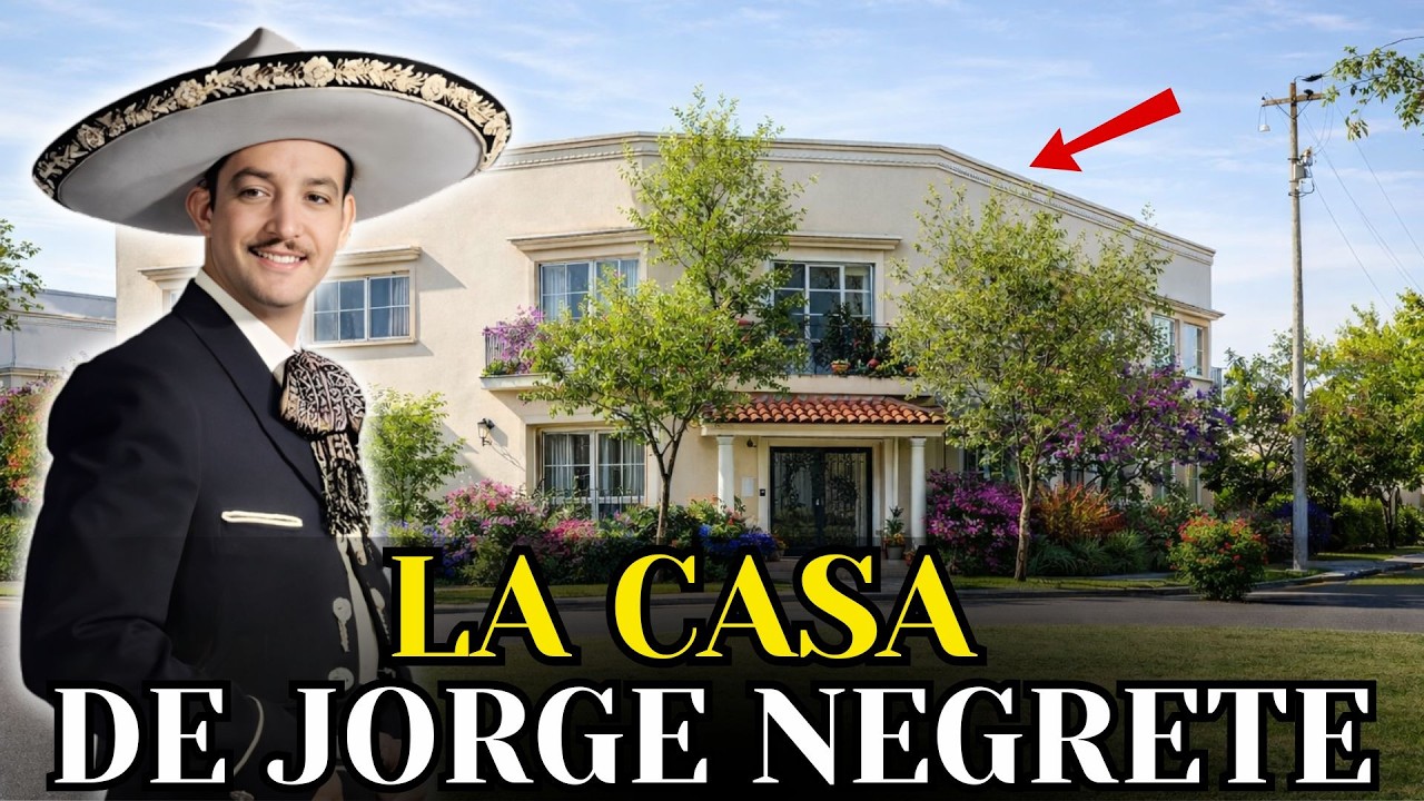 ASÍ era la SORPRENDENTE CASA de JORGE NEGRETE y su VIDA | Fortuna ...