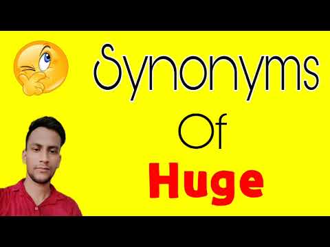 Huge ka synonym | Huge synonym | synonyms of Huge