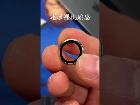 PVD Stainless Camera Lens Protector For iPhone 13 Pro / 13 Pro Max
