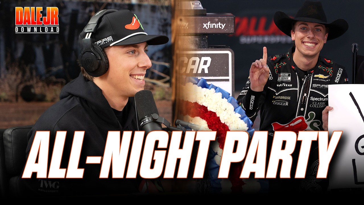 Carson Hocevar’s 1AM Talladega Celebration at a Chili’s