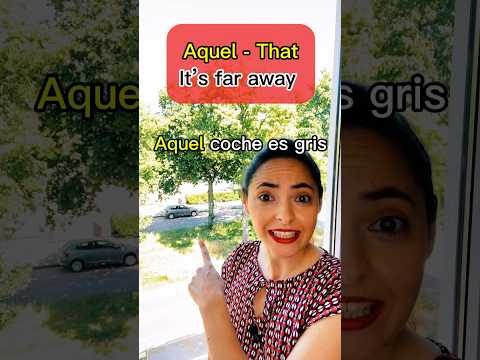 You Can Finally Learn Este-Ese-Aquel (This-That) in Spanish 👉#learnspanish