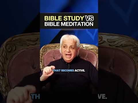Bible Study vs Bible Meditation… This Is The Difference!