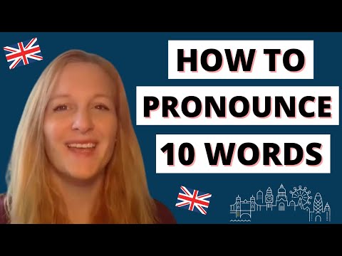 HOW TO PRONOUNCE DIFFERENT WORDS | British English pronunciation | Pronounce warm, worm, hierarchy.