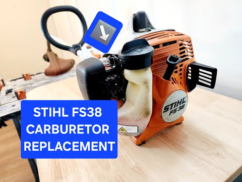 Stihl FS38 Trimmer Carburetor Replacement