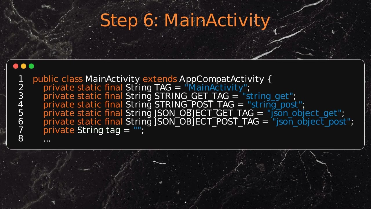 Volley HTTP GET and POST examples