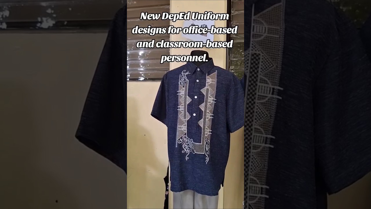 New DepEd Uniform Designs for Office-based and Classroom-based Personnel