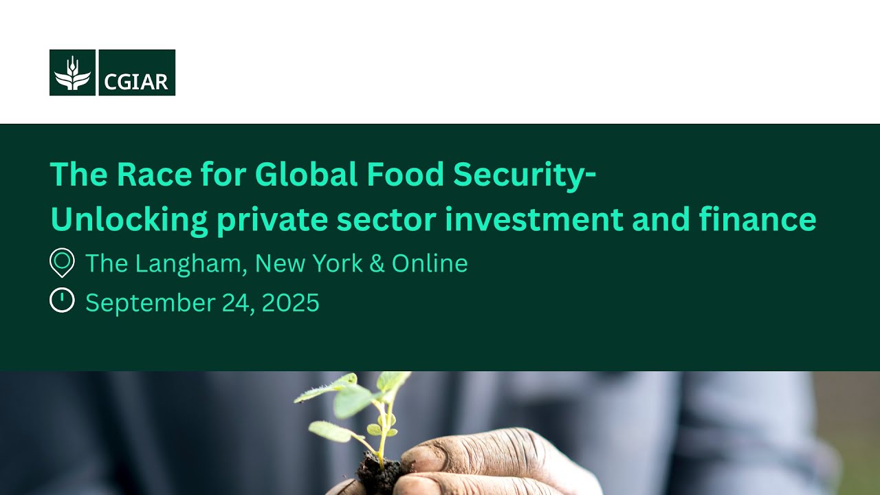 Unlocking private sector investment and finance