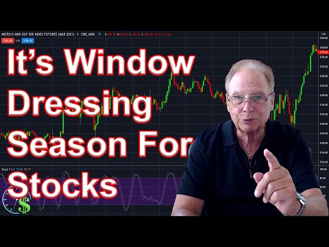 It's Stock Market Window Dressing Season