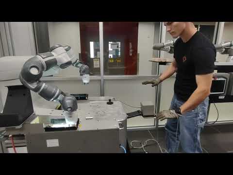 Real time robot control using EM tracking equipment