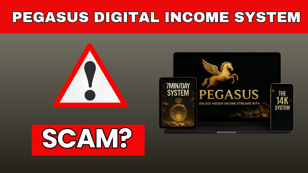 Pegasus Digital Income System Review – Scam or Legit?